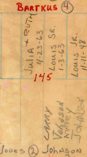 Section A # 145 plotmap